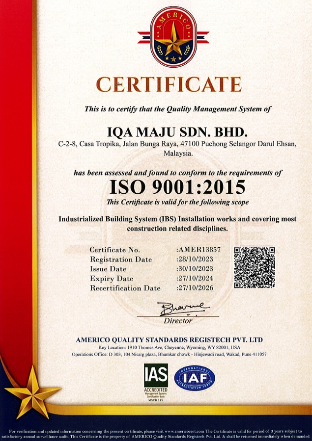 About IQA Maju – SHVT Group